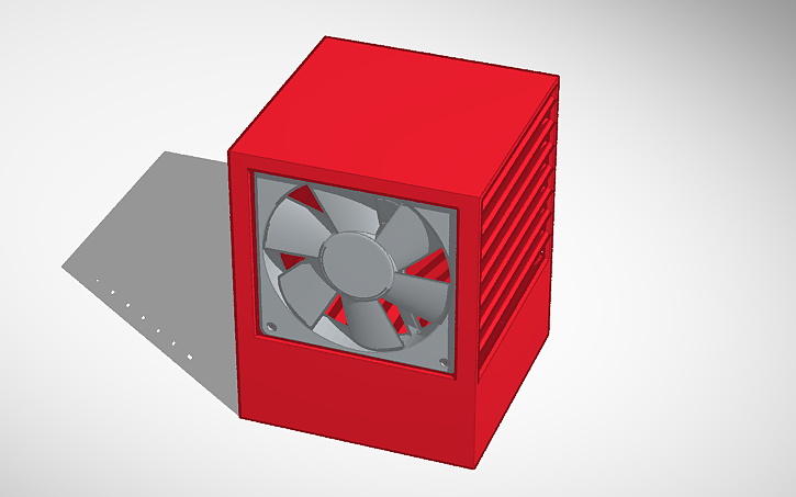 3D design COOLER - Tinkercad