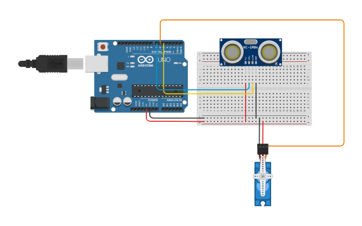 Circuit design Acceso Vehicular Zayuri Avilez - Tinkercad