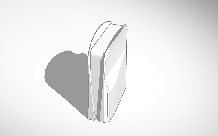 3D design PS5 - Tinkercad