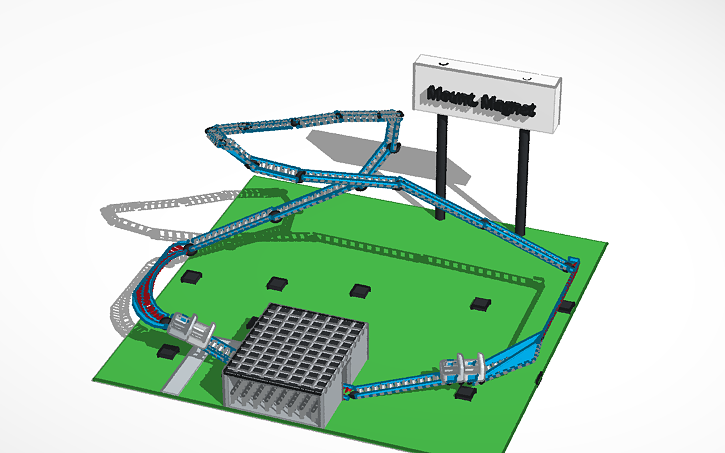 3D design Roller Coaster Challenge - K'NEX - Tinkercad