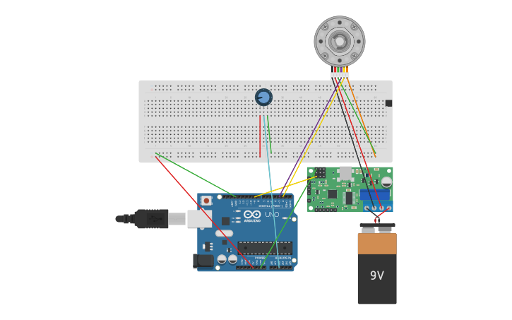 Circuit Design Copy Of The Encoder Commander Tinkercad