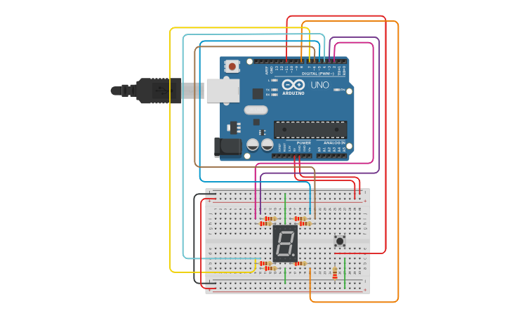 Circuit design assignment one - Tinkercad