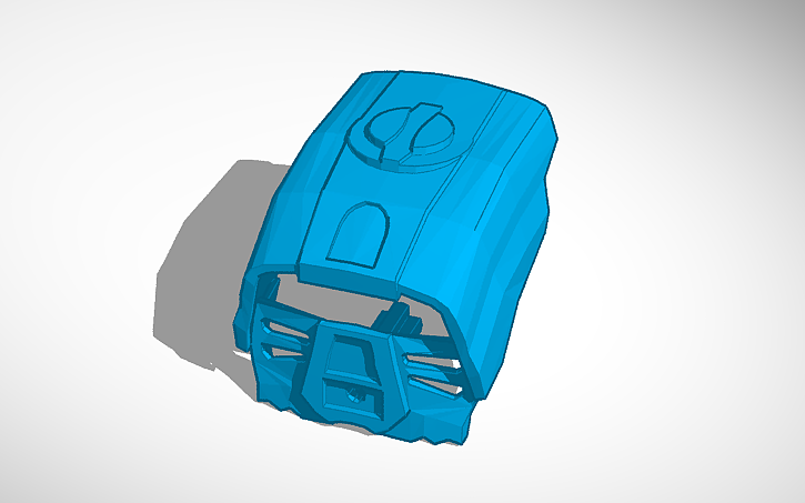3D design Great Komau Bionicle Mask - Tinkercad
