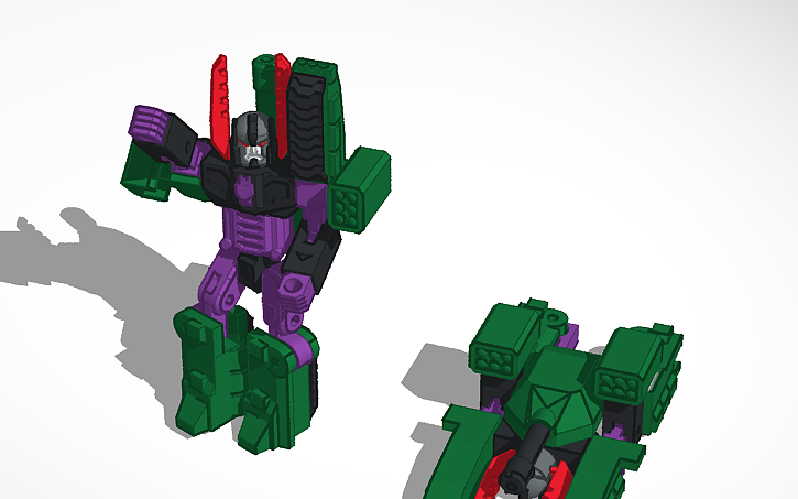 3D design Transformers Armada Megatron/Galvatron - Tinkercad