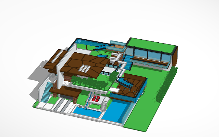 3D design snooker pink - Tinkercad