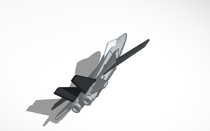 3D design F 14 Tomcat - Tinkercad