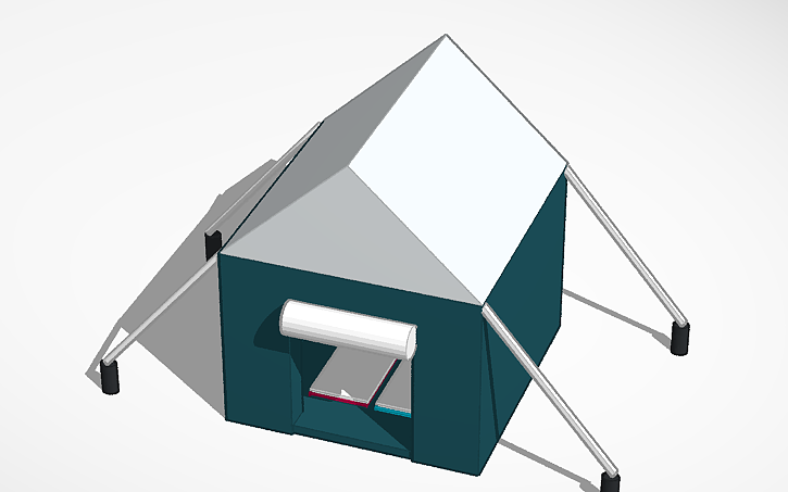 3D design Tent - Tinkercad