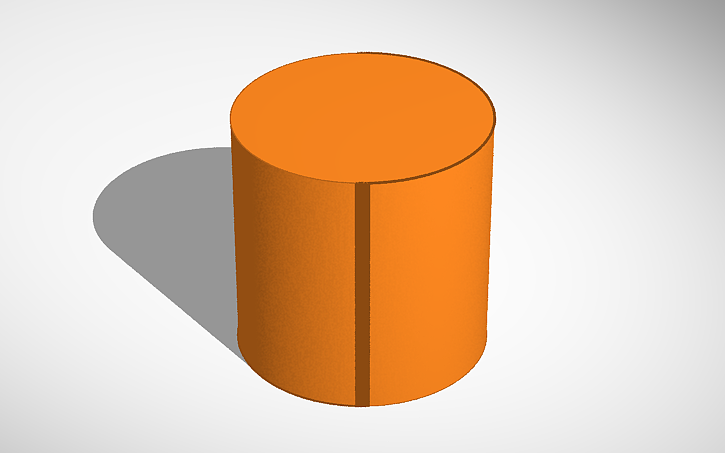 3D design Ultra high resolution Cylinder - Tinkercad