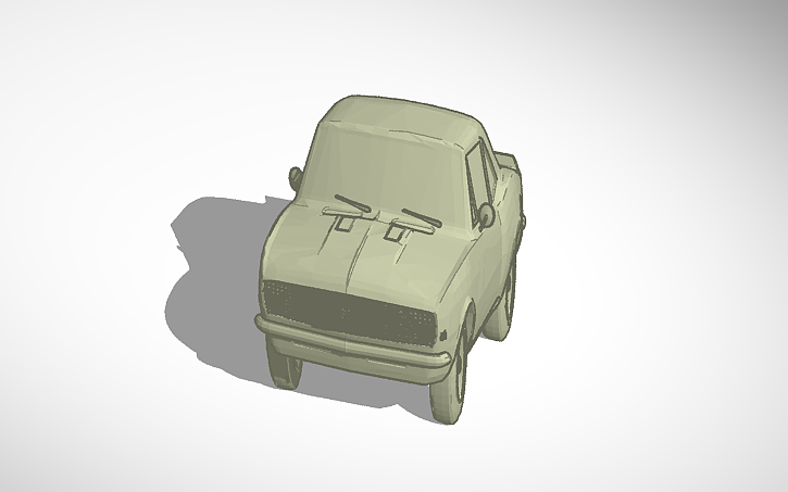 3D design chibi 67 camaro - Tinkercad