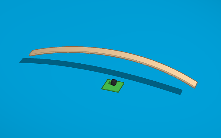3D design jump rope - Tinkercad