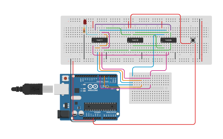 Circuit design RAM Cell - Tinkercad