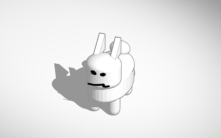 3D design Gubby (second Gubby to be ever made) - Tinkercad