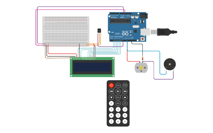 Circuit design IR - Tinkercad