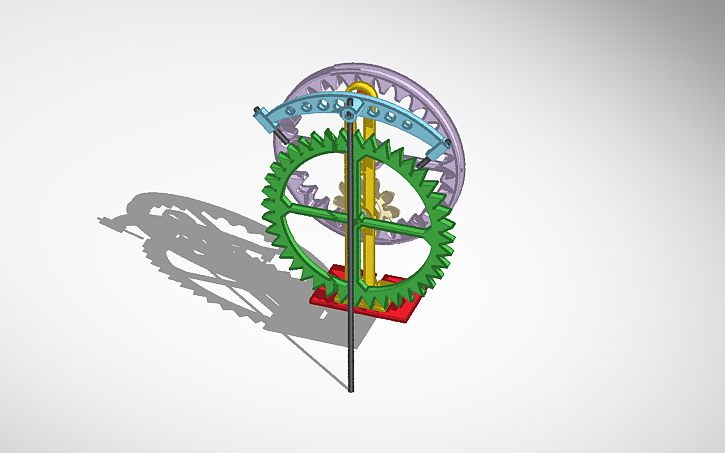 3D design Clock_Escapement_1/3 - Tinkercad
