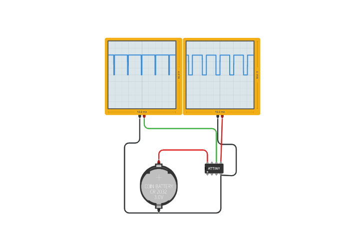 Circuit design funcion cos y sen - Tinkercad