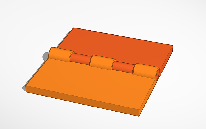 3D design Hinge - Tinkercad