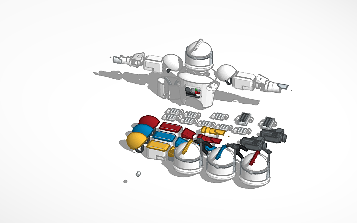 3D design Clone Trooper Helmets + Armor V2. - Tinkercad