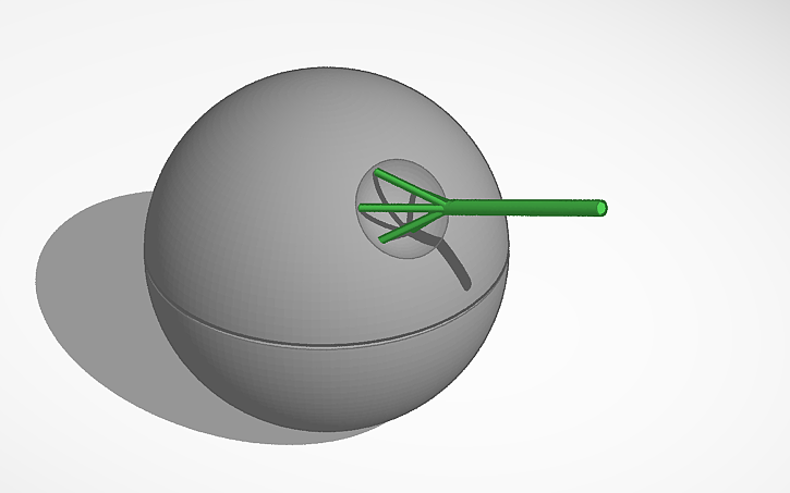 3D design Death star - Tinkercad