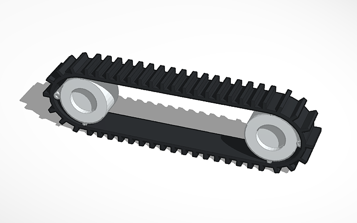3D design Tank Wheels - Tinkercad