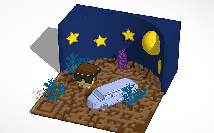 3D design Space world - Tinkercad