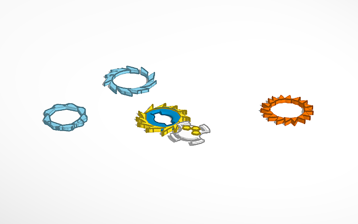 3D design elemental overlord - Tinkercad