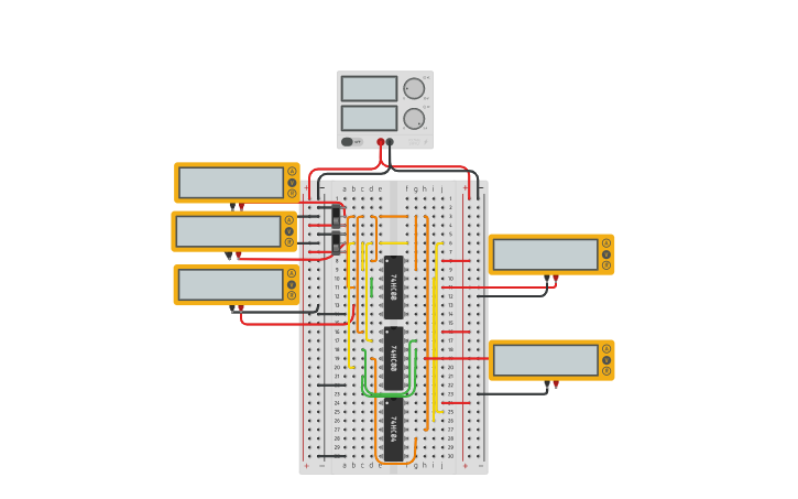 Circuit design Preoteasa Andre_Alexandru CR1.1B Tema4 - Tinkercad