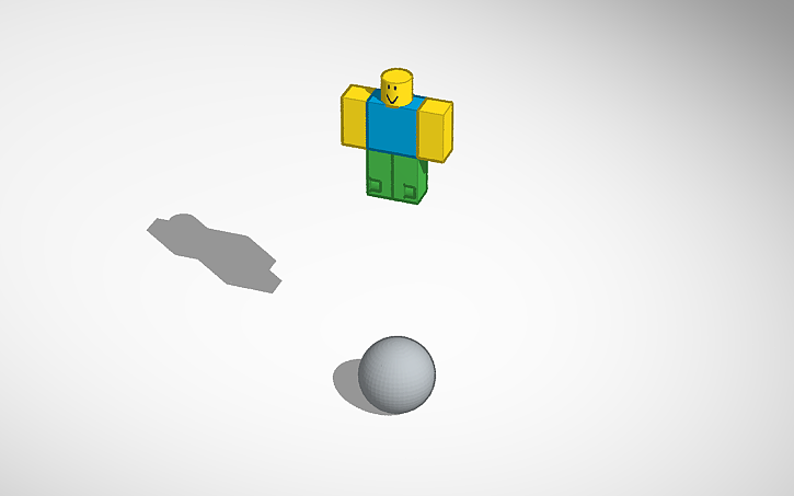 3D design Working Roblox Character - Tinkercad