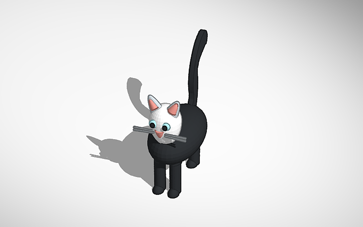 3D design Cat - Tinkercad