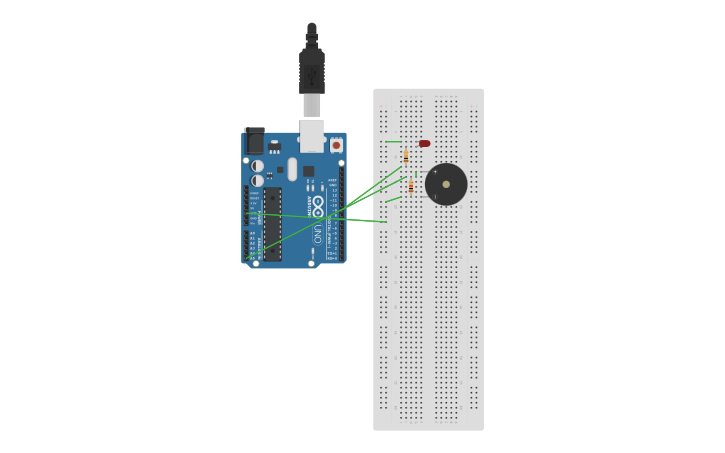 Circuit Design Project 13 Piezo Knock Sensor Tinkercad
