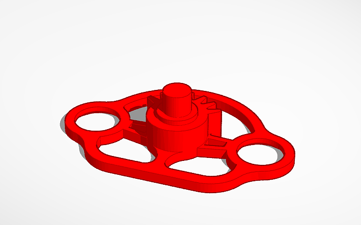 3D design Steering Wheel for PS4 Controller - Tinkercad