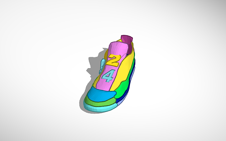 3D design Shoe design - Tinkercad