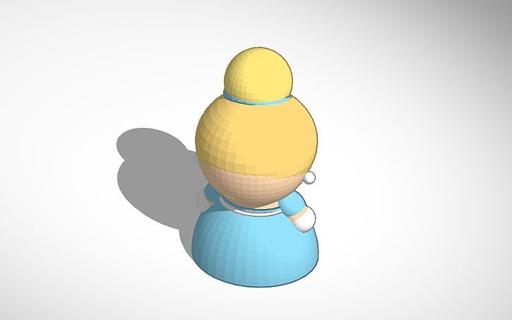 3D design Cinderella - Tinkercad