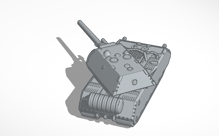 3D design PANZER VIII.maus - Tinkercad