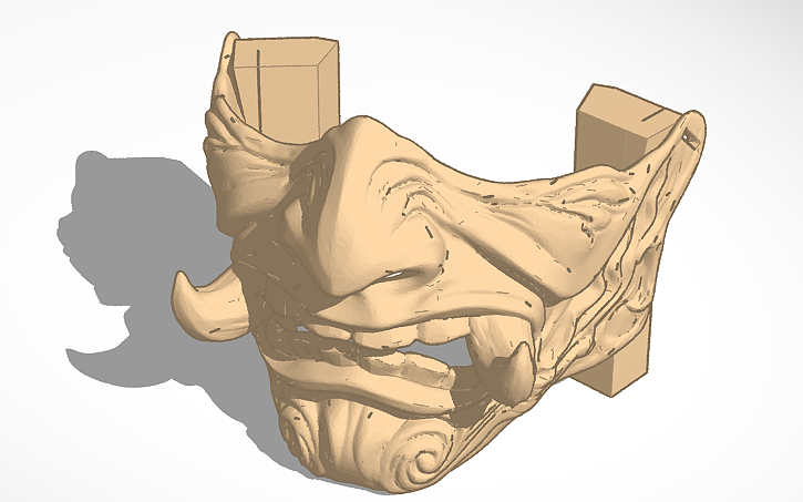 3D design Oni - Tinkercad