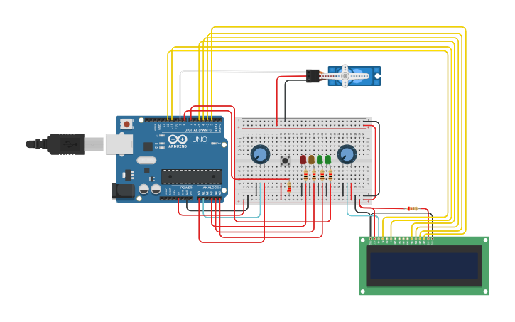 Circuit design PC Valve Application - Tinkercad