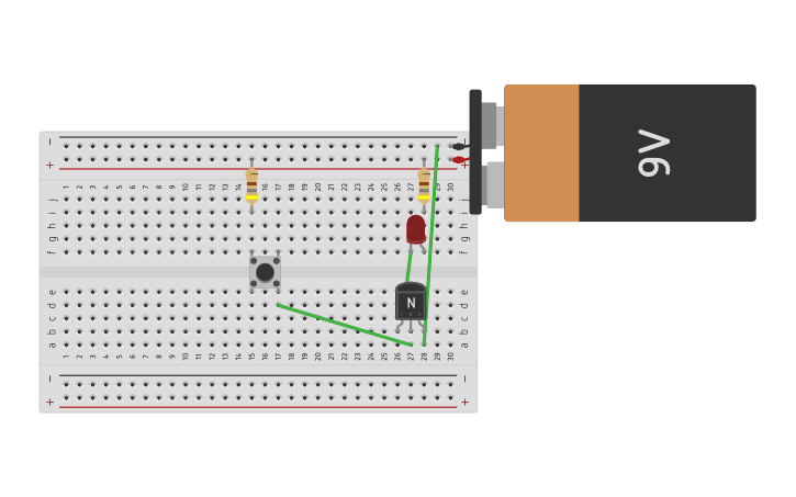 Circuit design buffer gate - Tinkercad