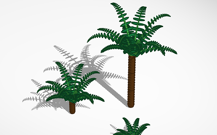 3D design Ferns - Tinkercad