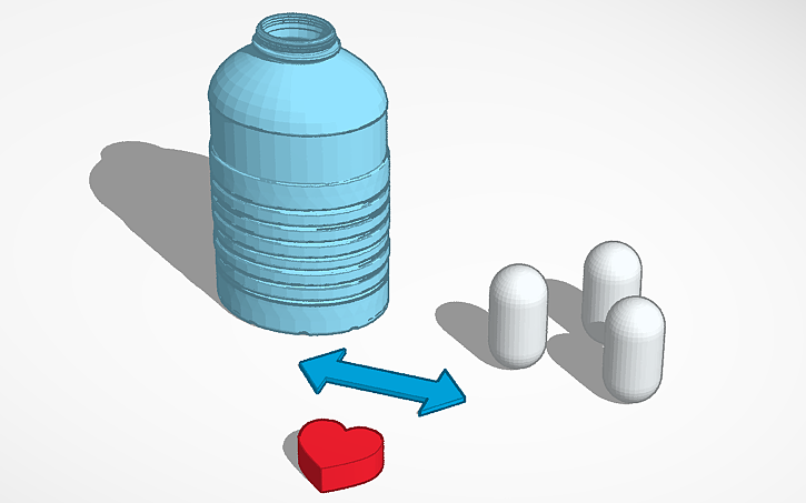 3D design Diabetes - Tinkercad