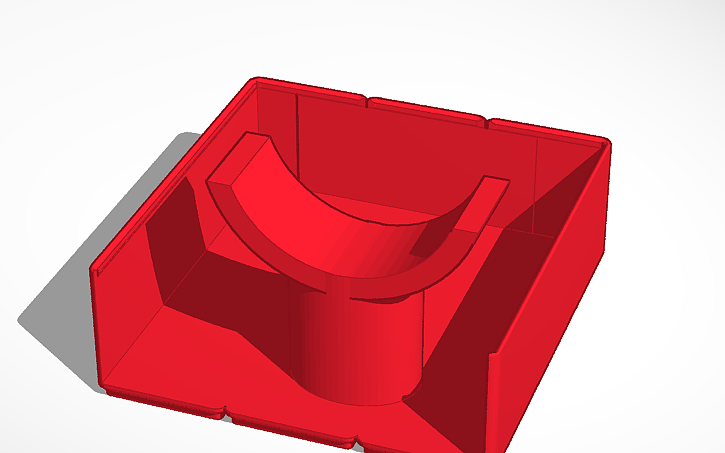 3D design Gridfinty camera block - Tinkercad