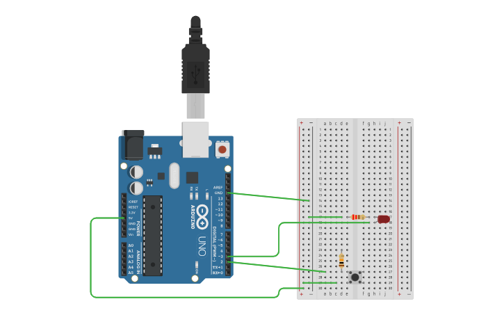 Circuit design arduino - Tinkercad