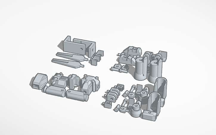 3D design edge mech mk2 - Tinkercad