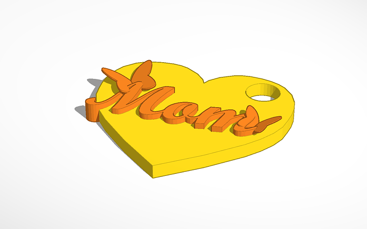3D design Mother's Day - Tinkercad