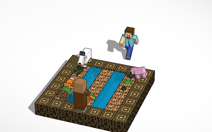 3D design when are you going to see your crops - Tinkercad