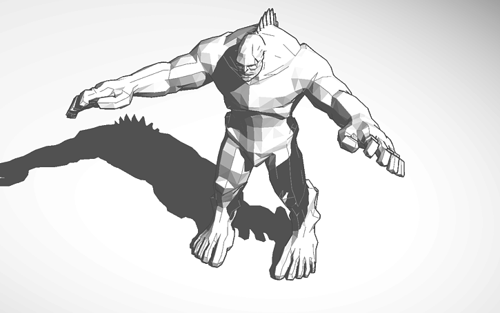 3D design Abomination - Tinkercad