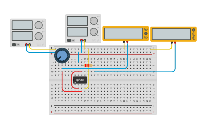 Circuit Design Voltage To Current Circuit Tinkercad