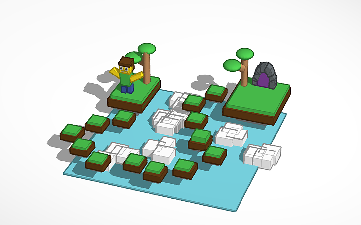 3D design Skyblock For Roblox - Tinkercad