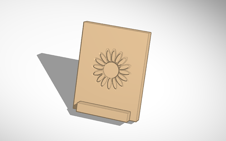 3D design Stand - Tinkercad