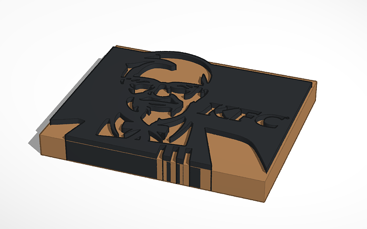 3D design KFC ROY STYLE - Tinkercad