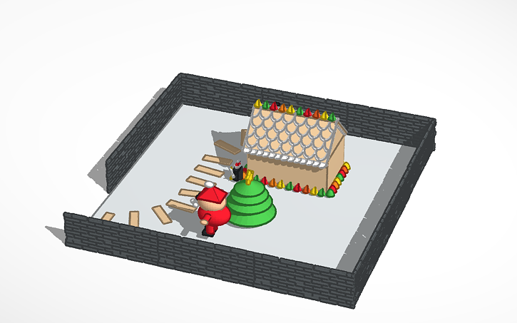 3D design Christmas - Tinkercad