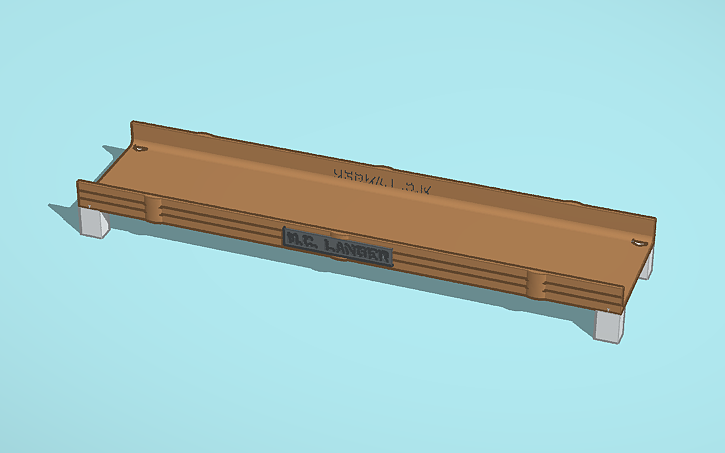 3D design Sim Lab Kombat - Battle Platform - Tinkercad